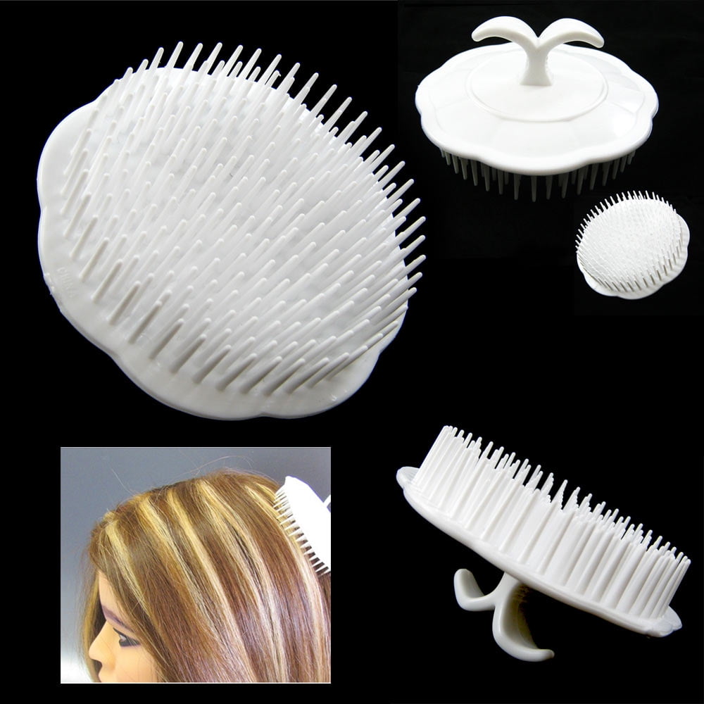 Scalpmaster Deluxe Hair Shampoo Brush, Scalp Clean Massager Comb, Salon ...