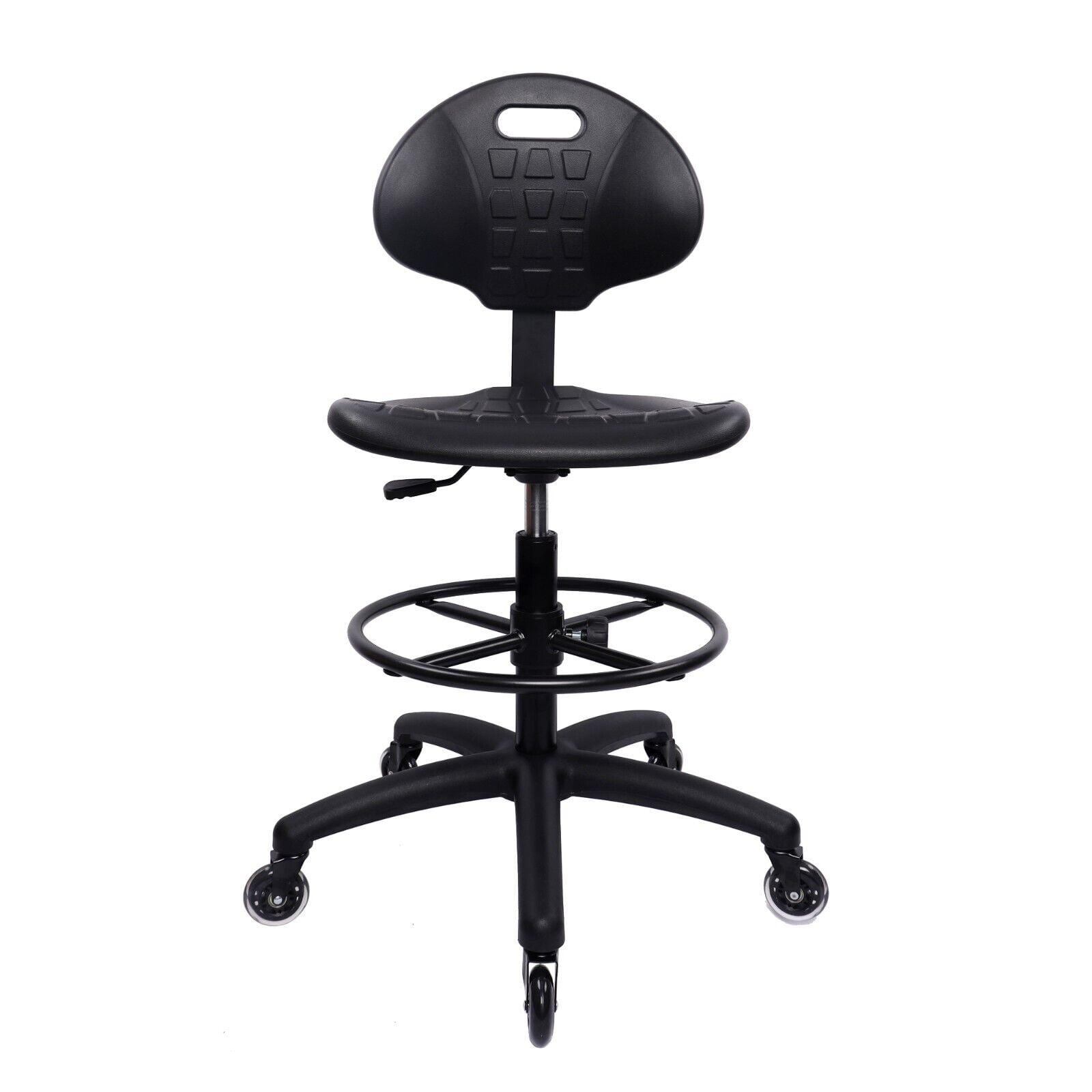 Deluxe Heavy Duty Drafting Lab Stool Chair,10'' Adjustable Height ...