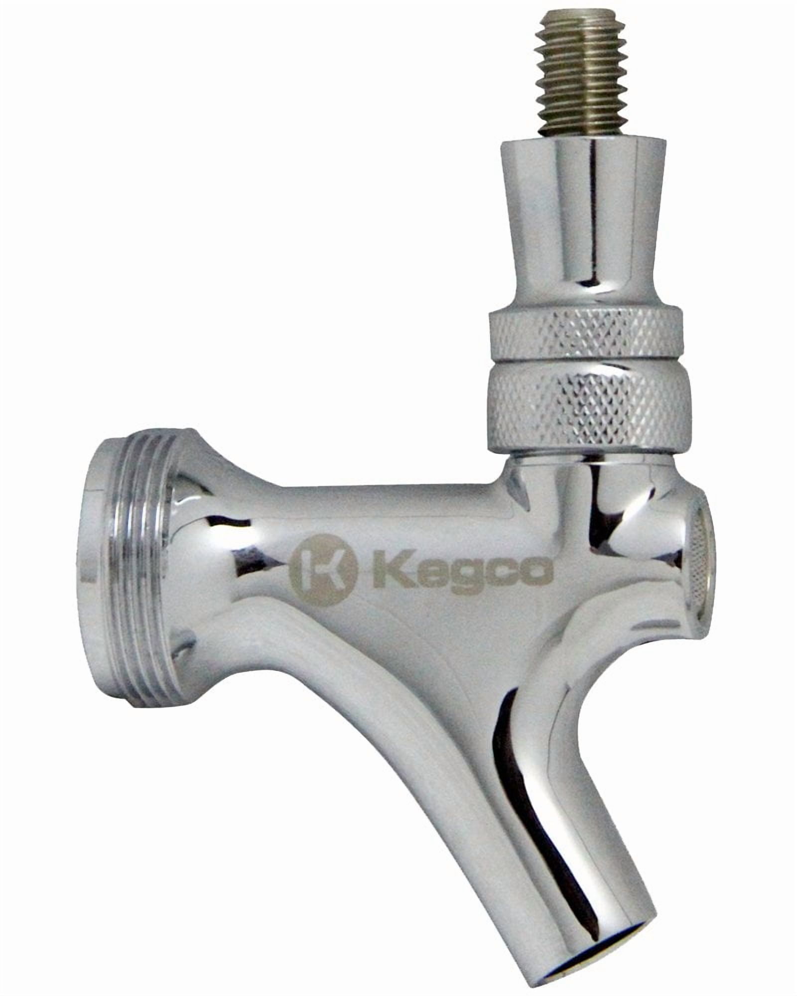 Deluxe Homebrew Two Tap Door Mount Kegerator Conversion Kit with 5 lb ...