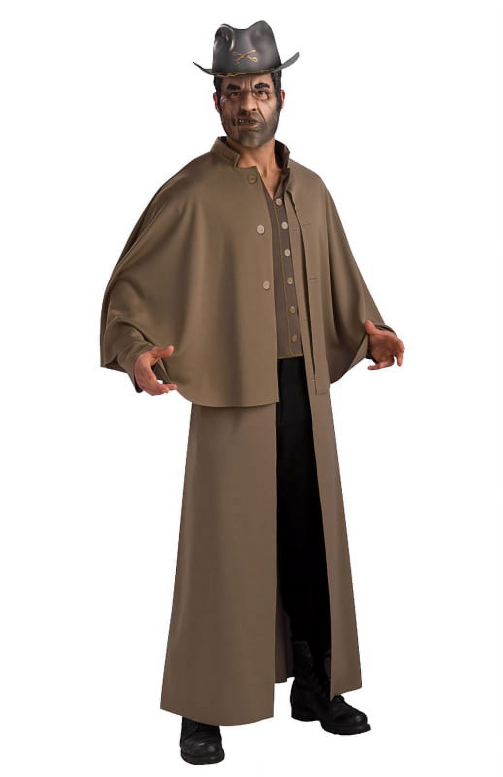 Mens Large Deluxe Jonah Hex Southern Civil War Soldier Costume ...