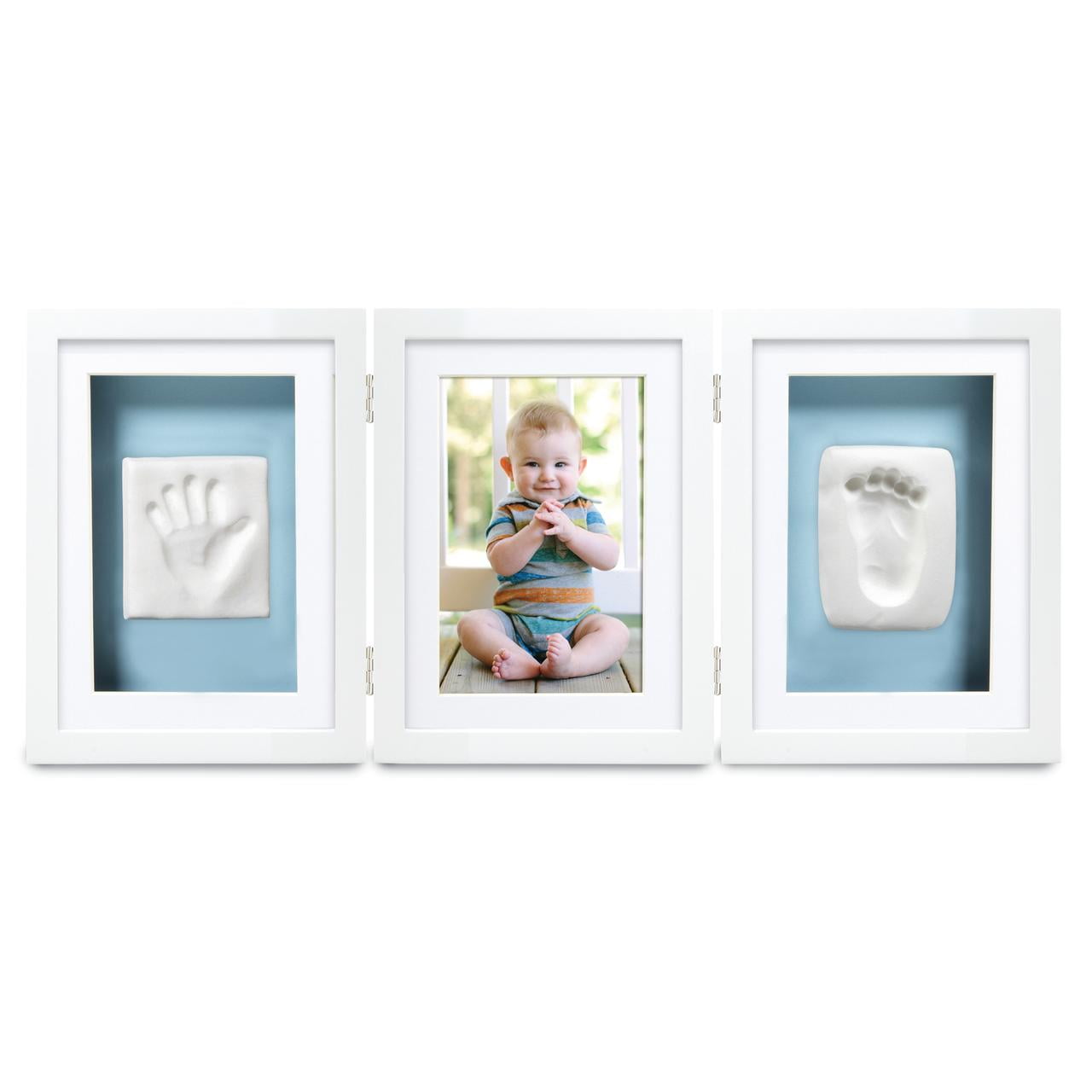 Deluxe Keepsake Desk Kit in White Oak by Babyprints - 4x6 - Walmart.com