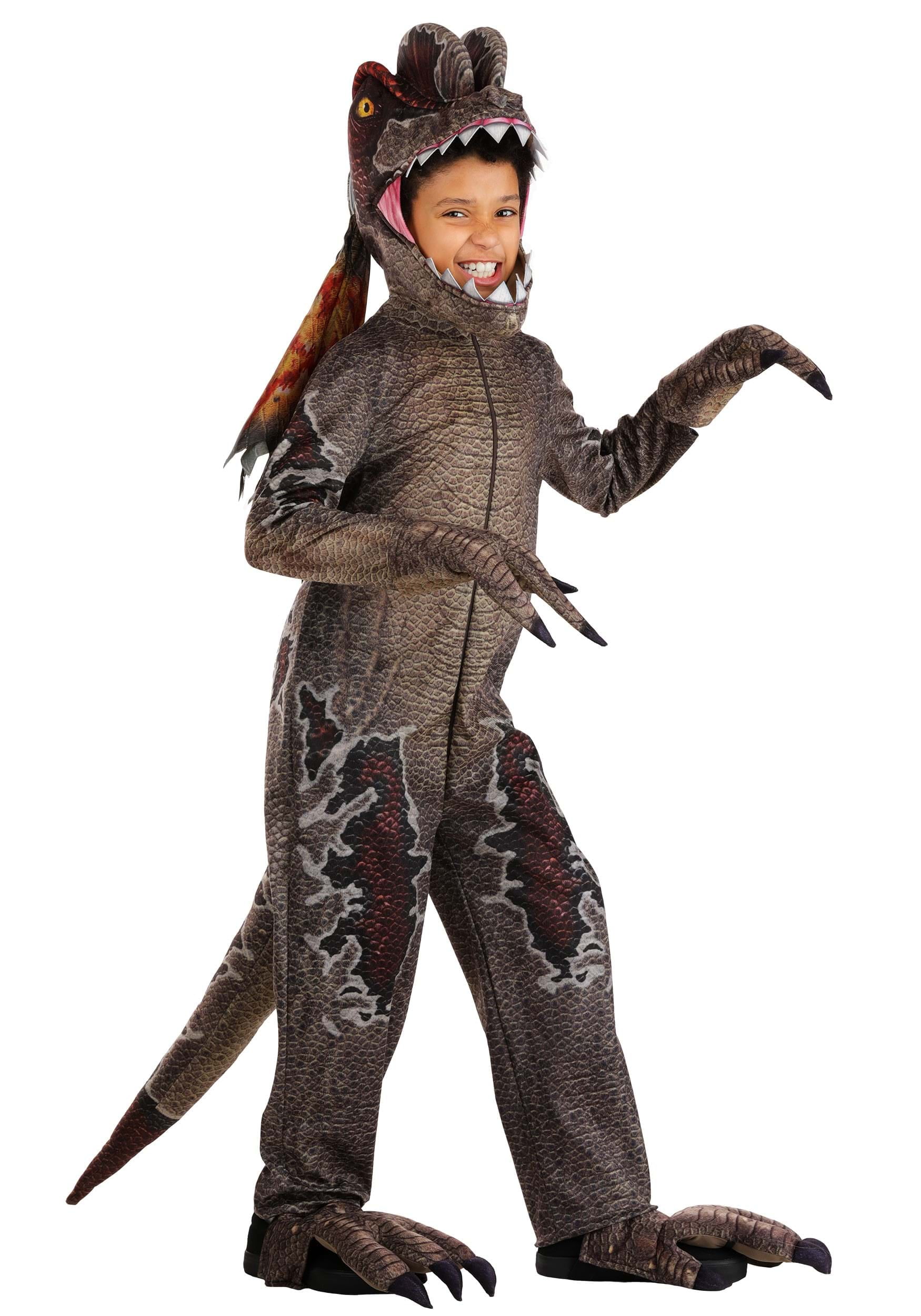 Deluxe Kid's Dilophosaurus Costume - Walmart.com