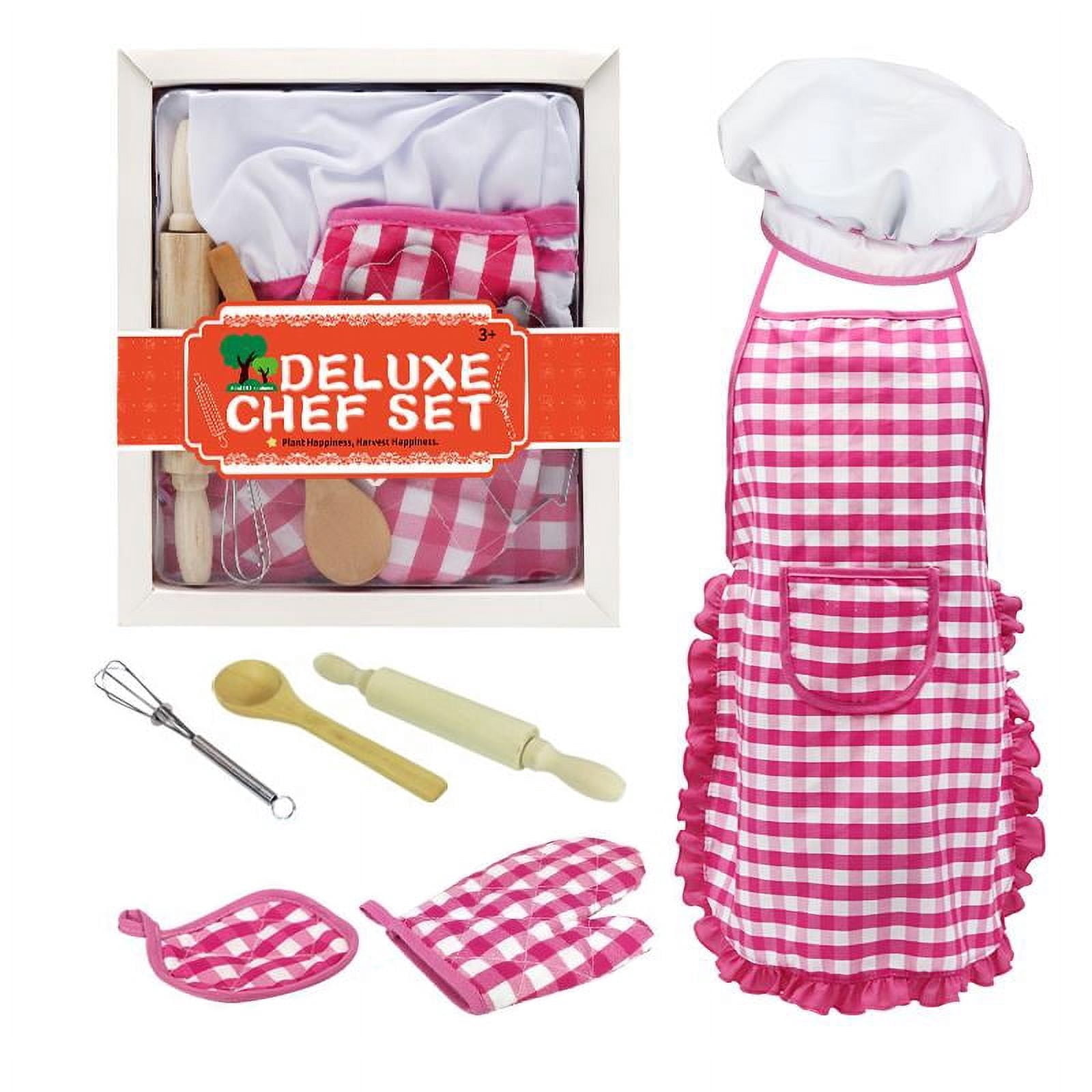 BBT Chef-7set Deluxe Kids Chef Set for Montessori Schools - Walmart ...