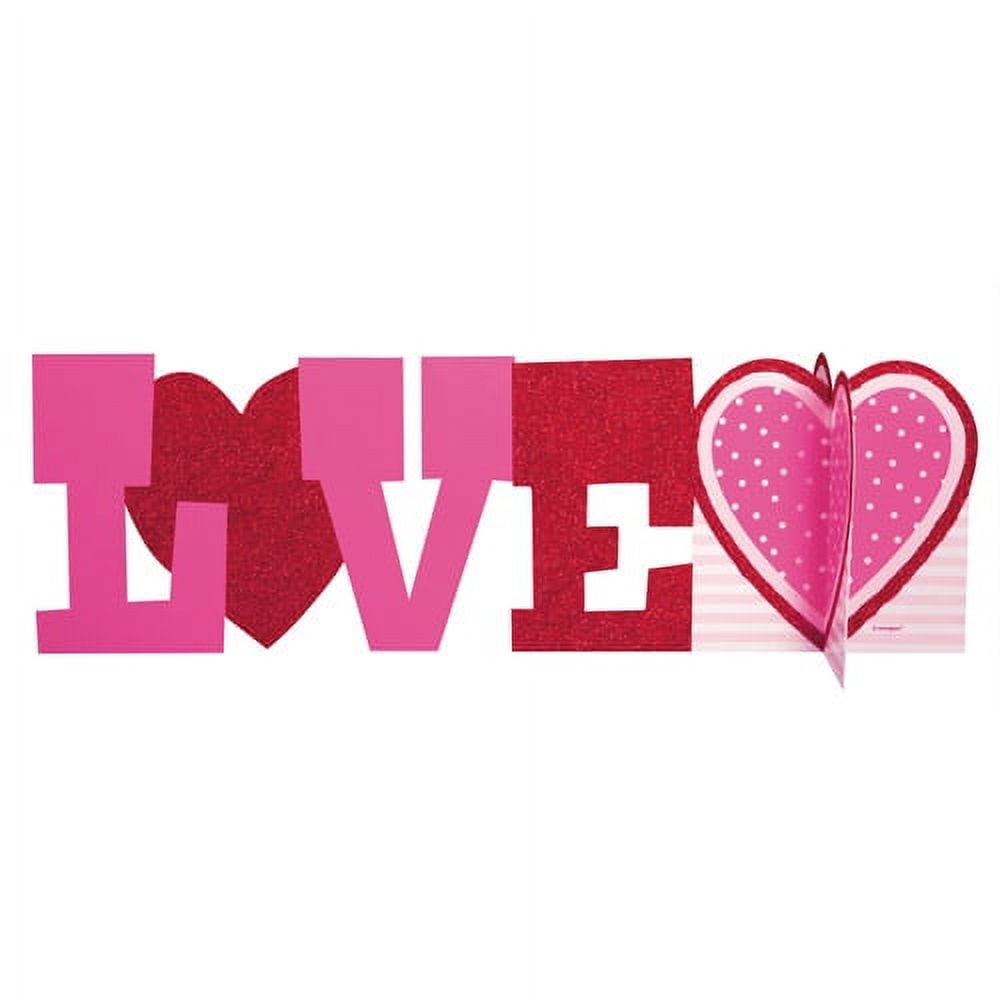Deluxe Love Valentine Centerpiece Decoration - Walmart.com