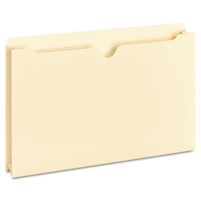 Deluxe Manila File Jackets With Reinforced Tabs, Straight Tab, Legal ...