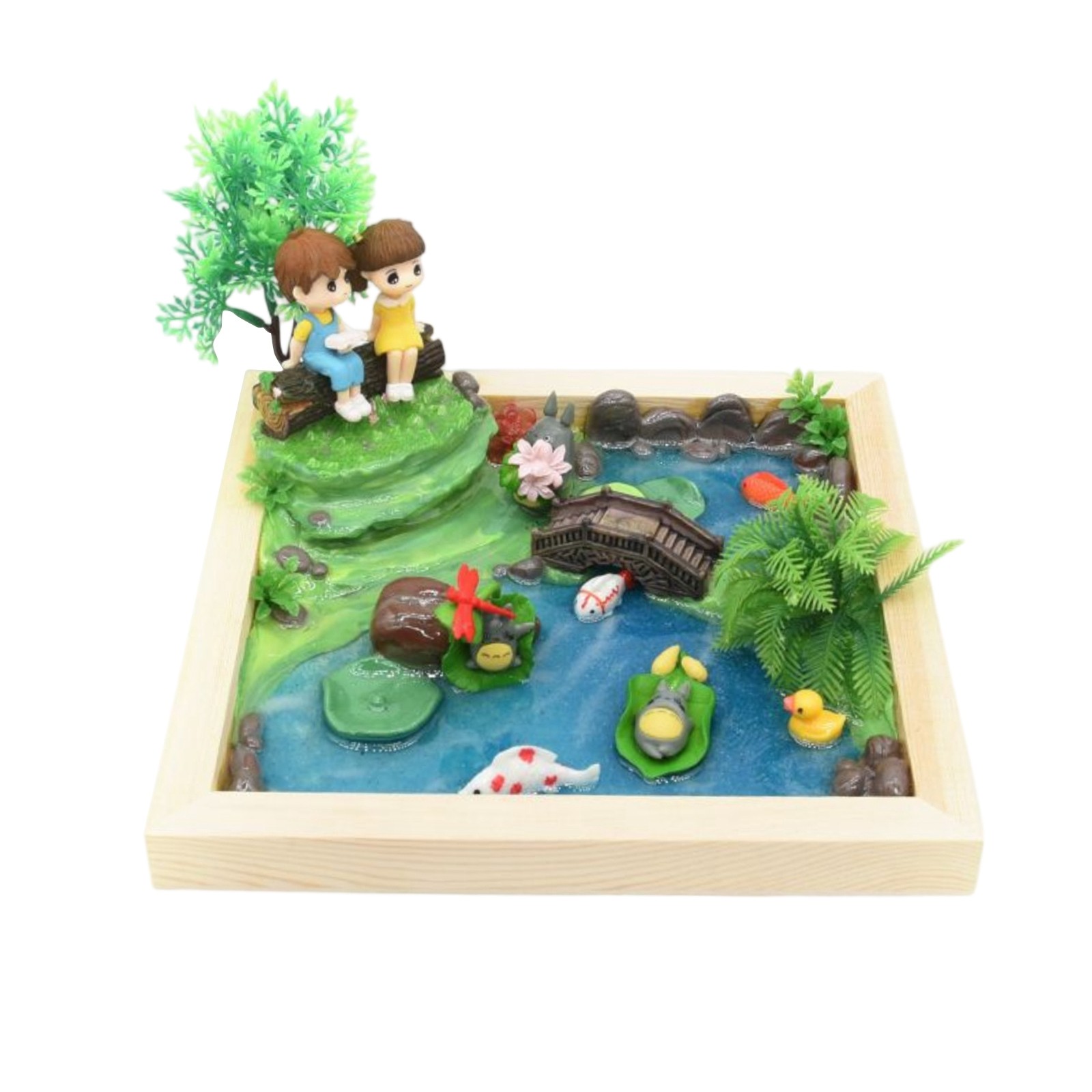 Deluxe Mermaid Beach Miniature Sandbox Kit with Accessories Imaginative ...
