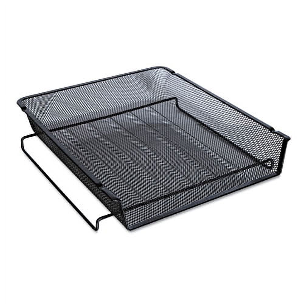 Deluxe Mesh Stackable Front Load Tray, 1 Section, Letter Size Files, 11 ...