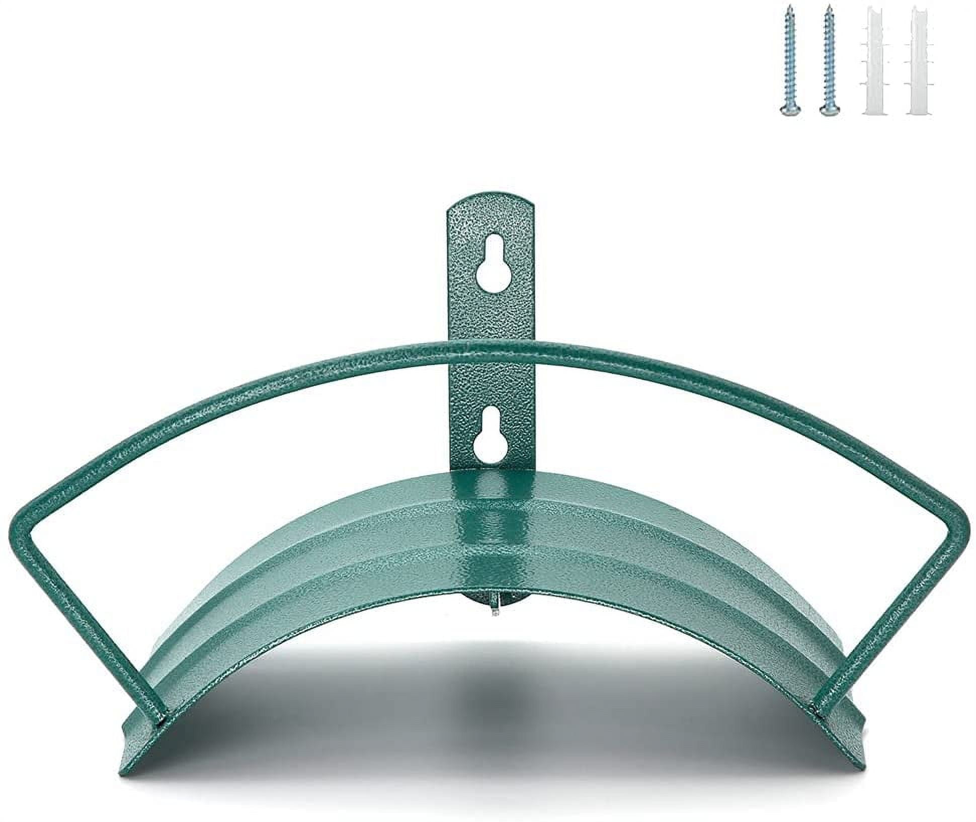 Eastrans Deluxe Metal Hose Hanger - Heavy Duty Garden Holder, Wall ...