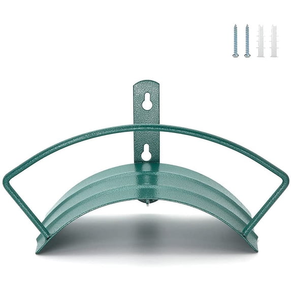 Eastrans Deluxe Metal Hose Hanger - Heavy Duty Garden Holder, Wall ...