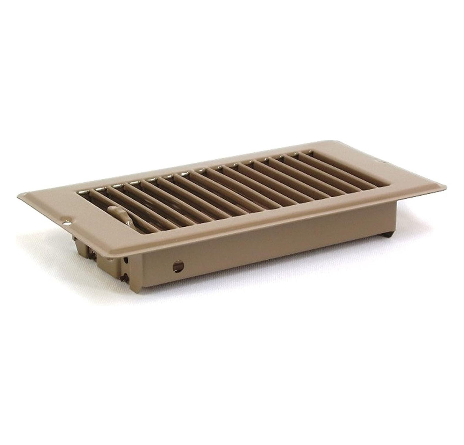 Deluxe Metal Mobile Home Floor Register Vents (4x8, Brown) (10 Pack ...