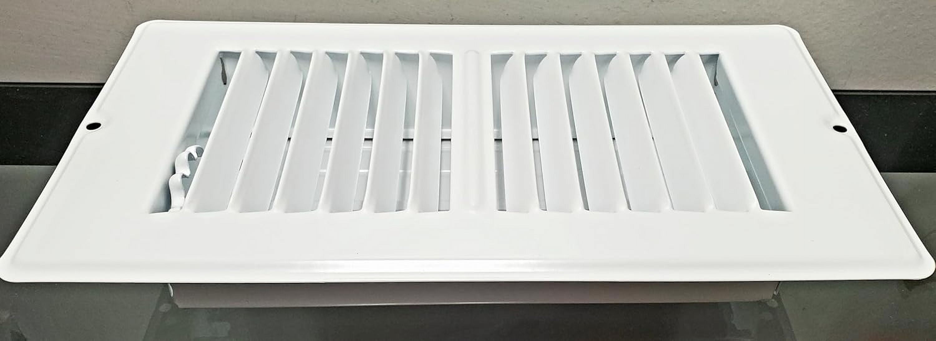 Deluxe Metal Mobile Home Floor Register Vents (4x8, Brown) (10 Pack ...