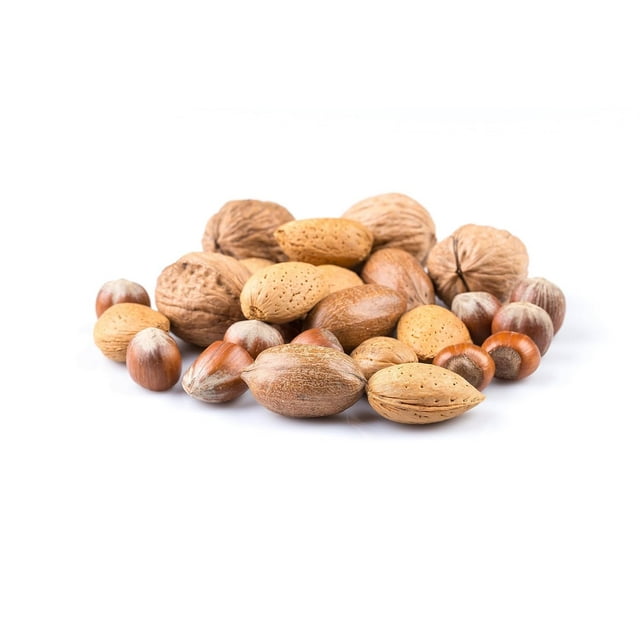 Deluxe Mixed Nuts In-Shell SBF3 5 Pounds,(80oz) | Raw and Unsalted ...