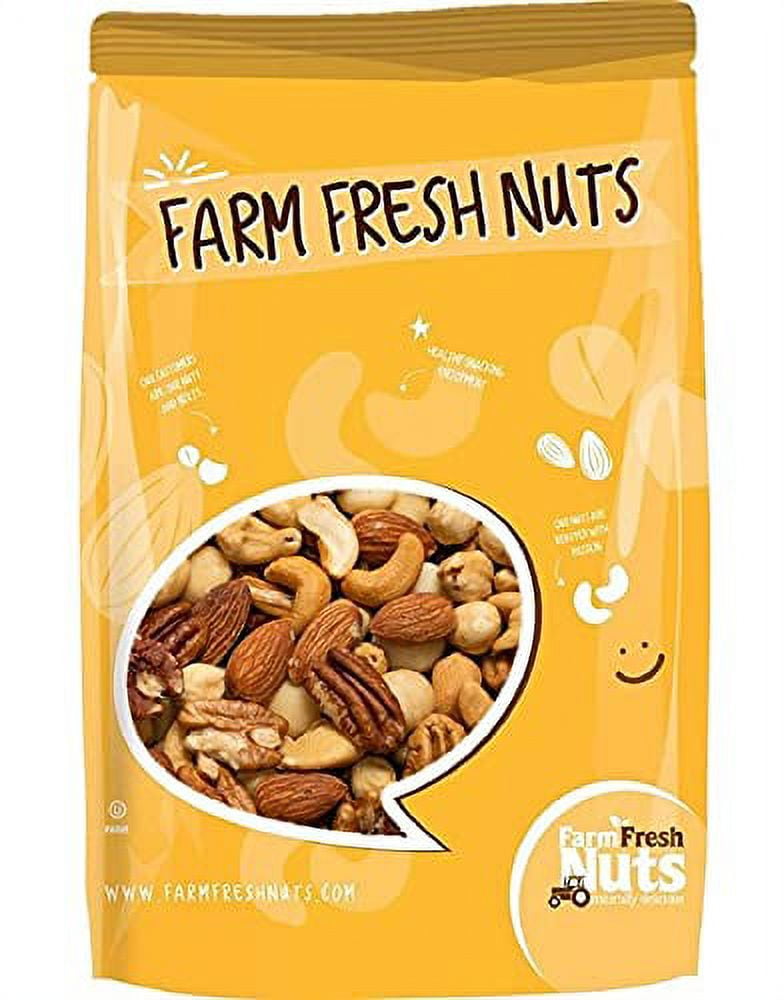 Deluxe Mixed Nuts Raw DMF15 Natural Unsalted (No Shell) - Compares To ...