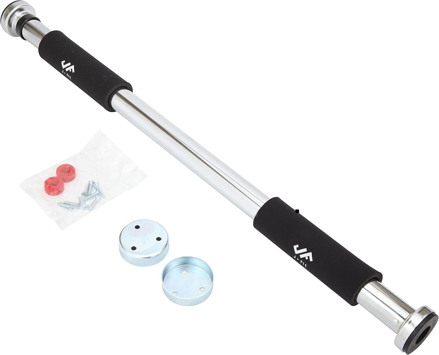 Deluxe Multi Exercise Doorway Pull-Up Bar with Comfort Grips, 40-Inch ...