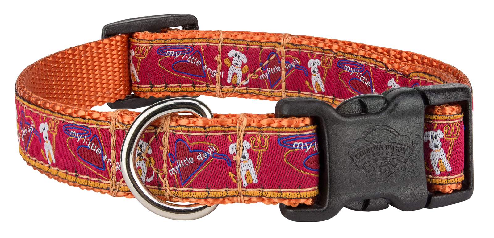 Country Brook Petz® Deluxe My Little Angel/Devil Woven Ribbon Dog ...