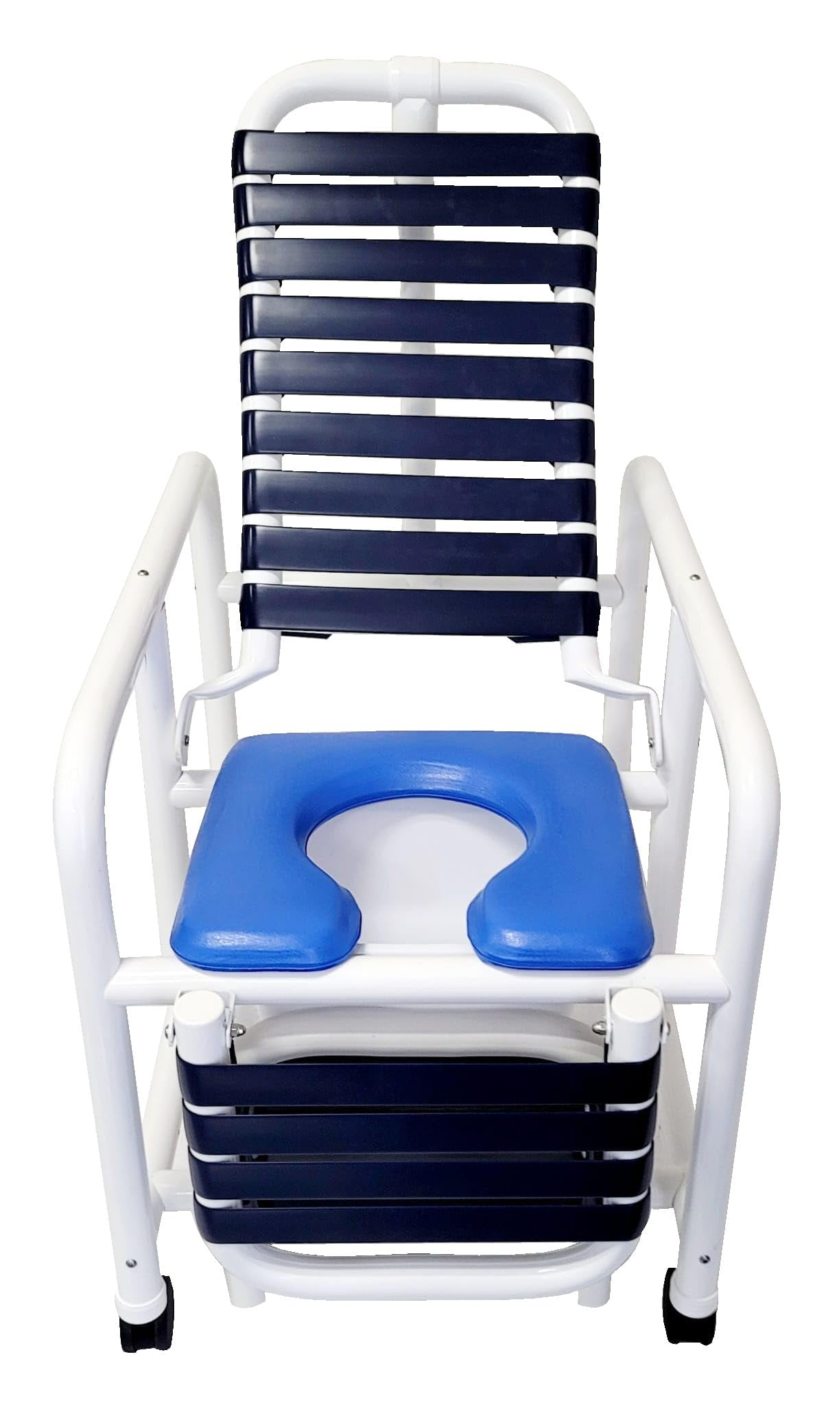 Deluxe New Era Patented Reclining Shower Chair 20" Internal Width, Open ...