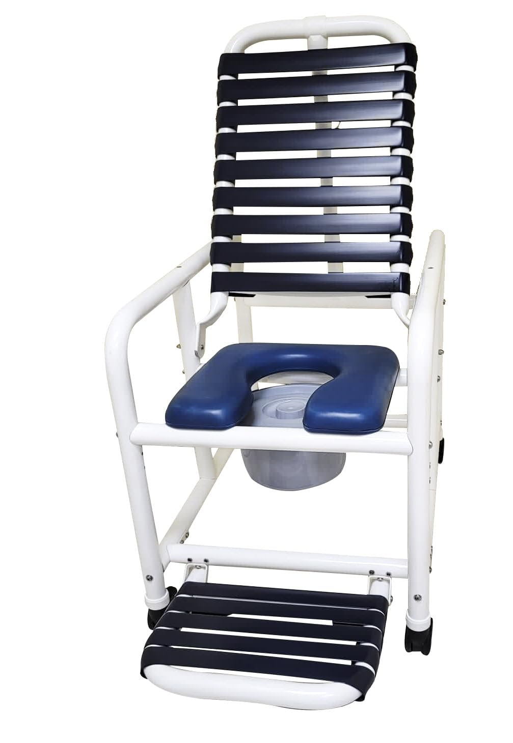 Deluxe New Era Patented Reclining Shower Chair 20" Internal Width, Open ...