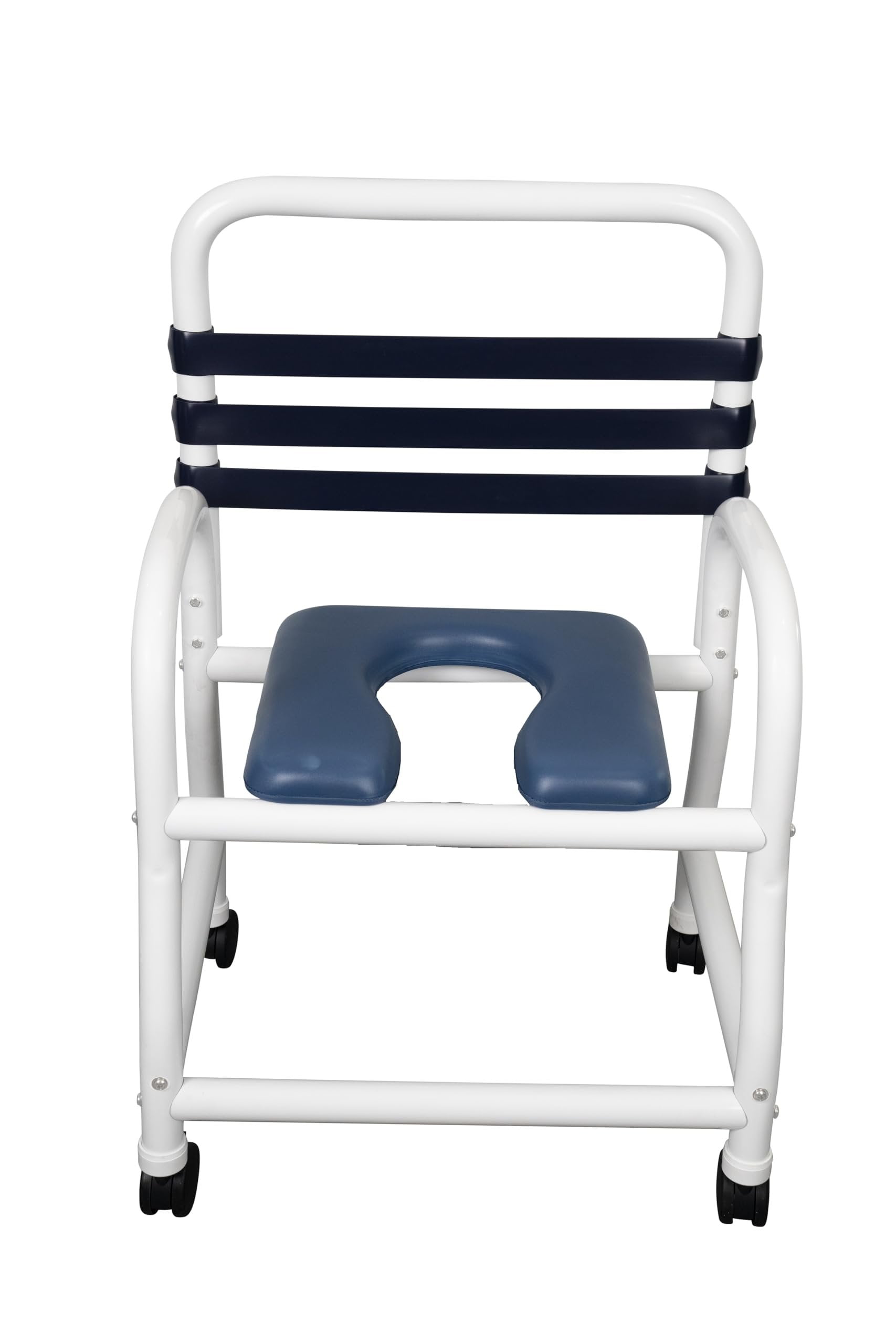 Deluxe New Era Patented Shower Commode Chair, 22" Internal Width, Open ...