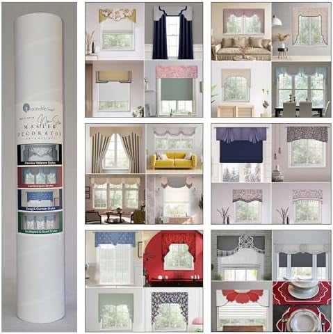 Deluxe No-Sew Master Decorator Kit, Make Valances, Cornices ...