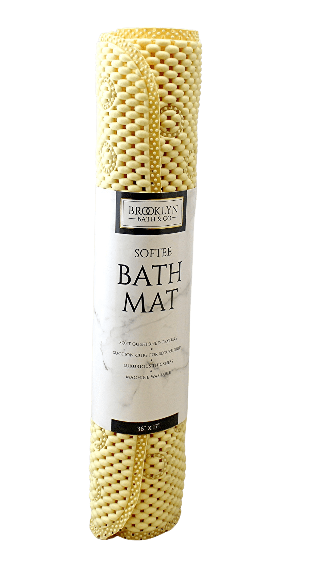 Deluxe Non Slip Waffle Shower Bath Mat Soft Foam Rug, Bathtub Mat with ...