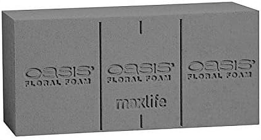 Deluxe Oasis Floral Foam Dry Bricks - Case of 24 - Color Changing Foam ...