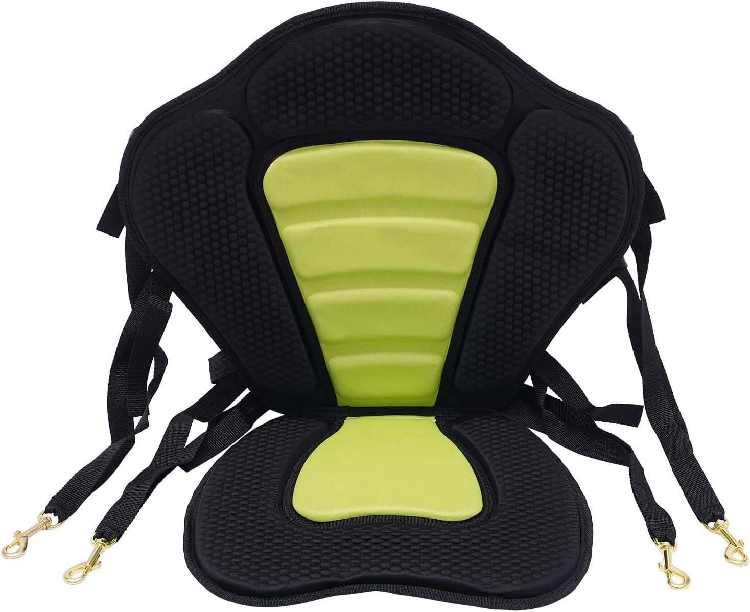 Deluxe Padded Kayak Padded Seat, Fishing Boat Seat with Storage Bag ...