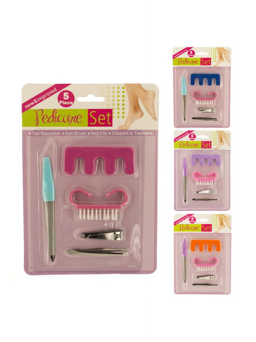 Deluxe Pedicure Set, 24 Count - Walmart.com