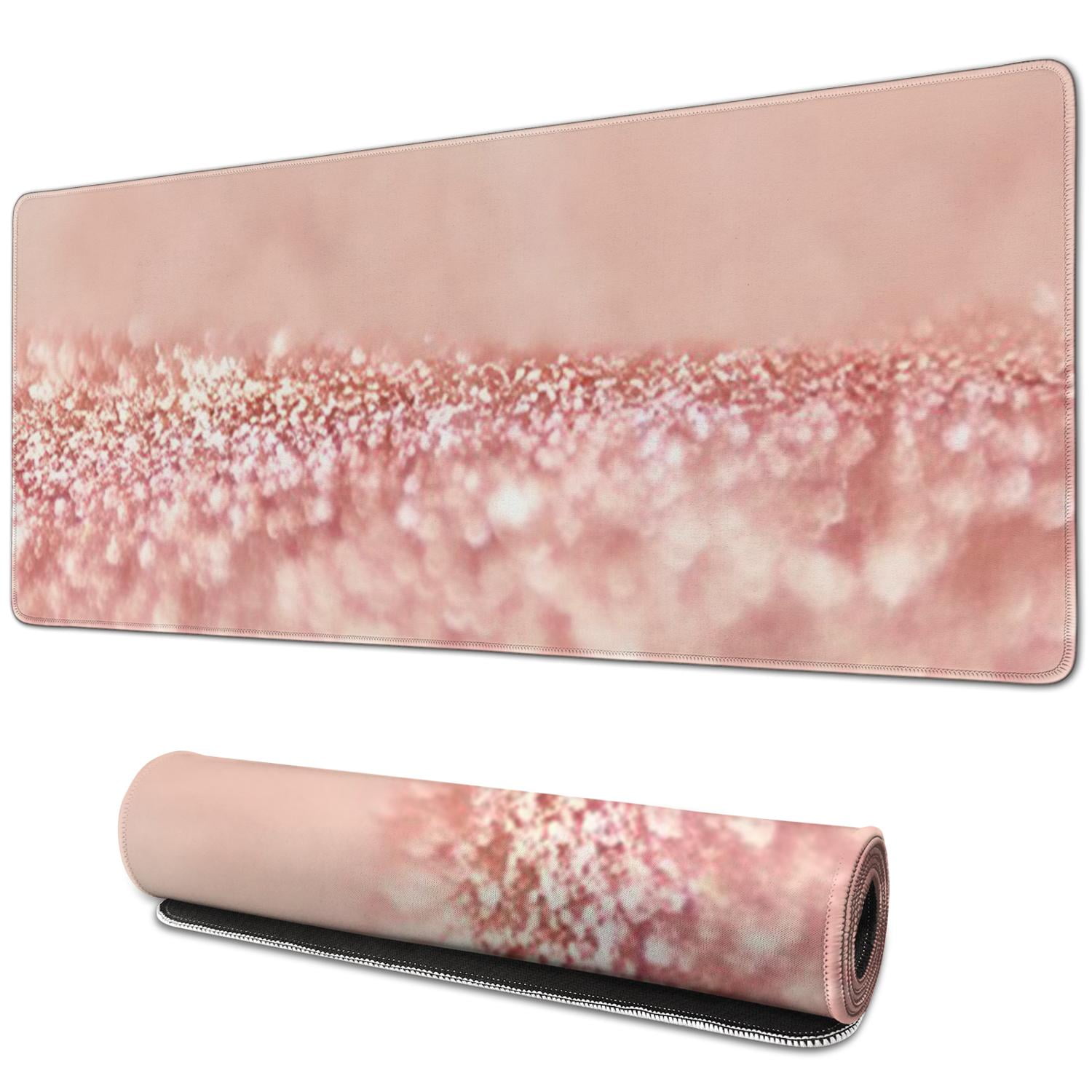 Deluxe Pink Mouse Pad with XXL Desk Pad for Optimized Productivity – 31 ...
