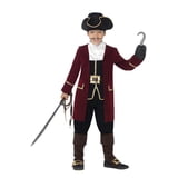 Deluxe Pirate Captain Child Costume - Walmart.com