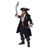 Deluxe Pirate Captain Costume for Men - Walmart.com
