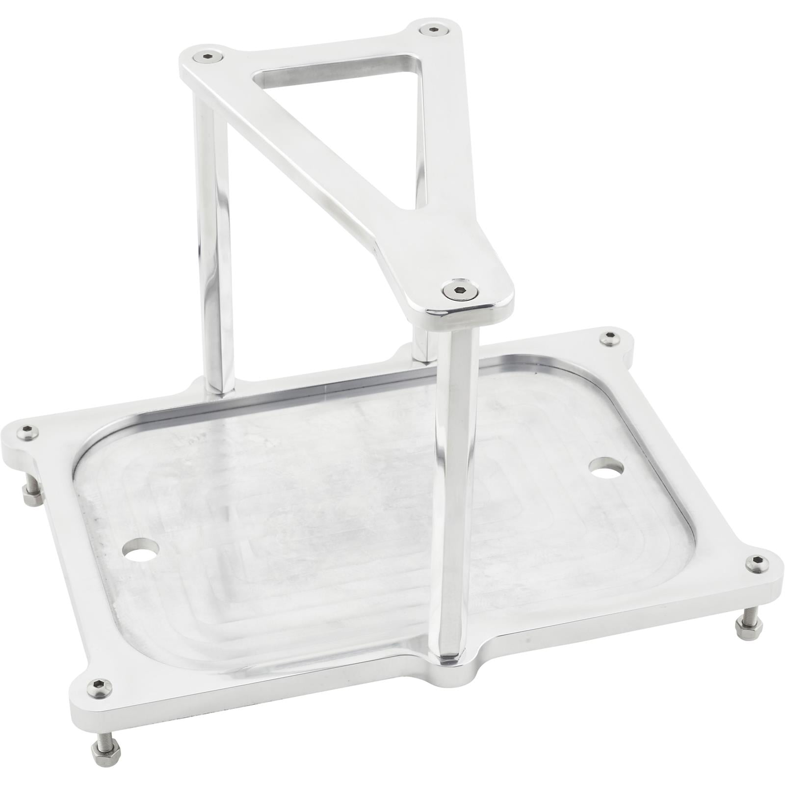 Deluxe Plain Billet Aluminum 3-Bolt Battery Mount, Optima - Walmart.com