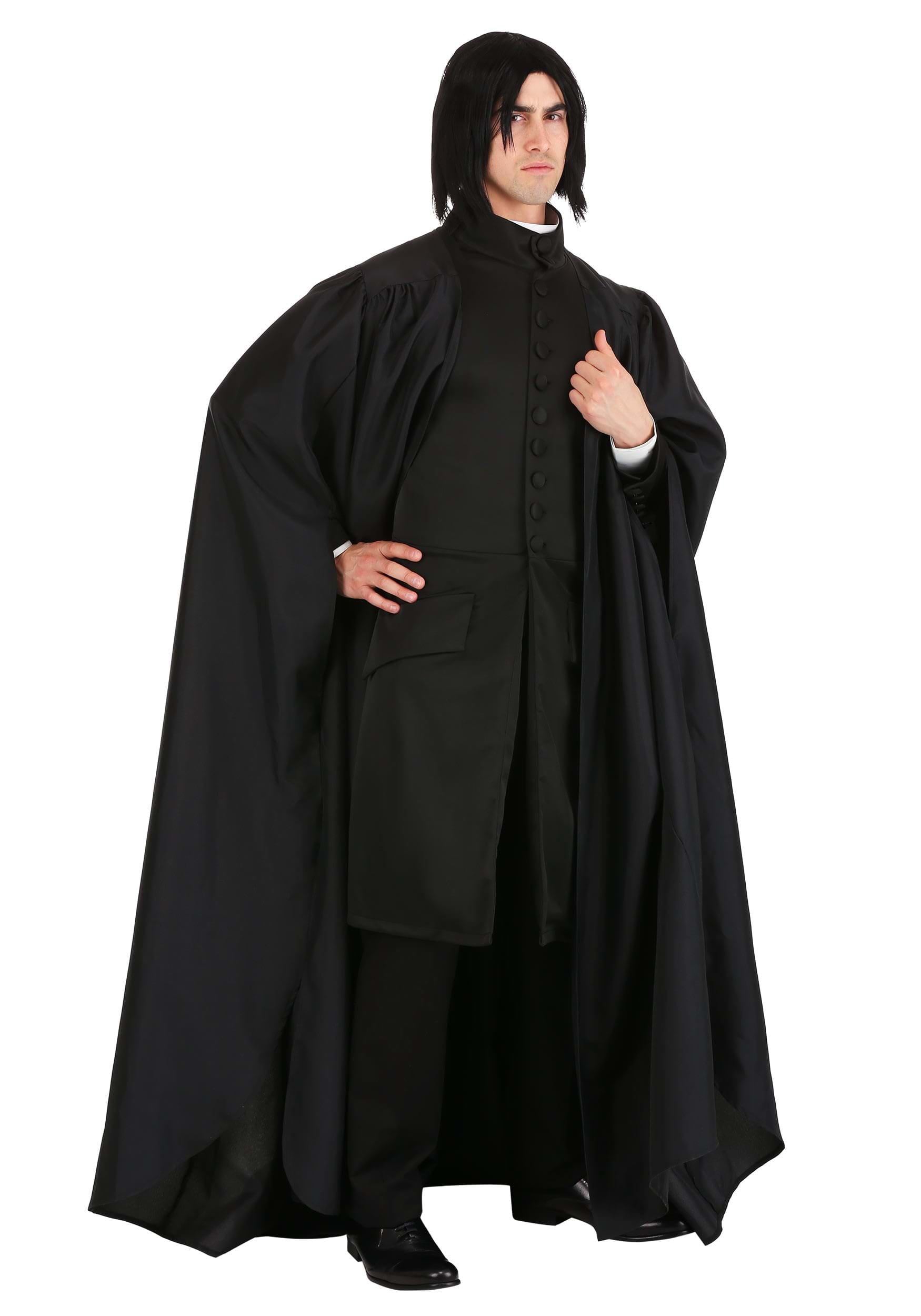 Deluxe Plus Size Harry Potter Snape Costume - Walmart.com