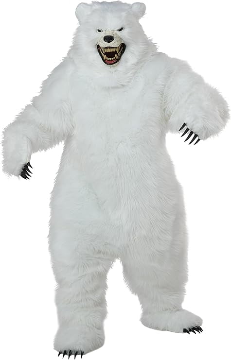 Polar Bear Deluxe Adult Ani-Motion Costume Mask - Walmart.com