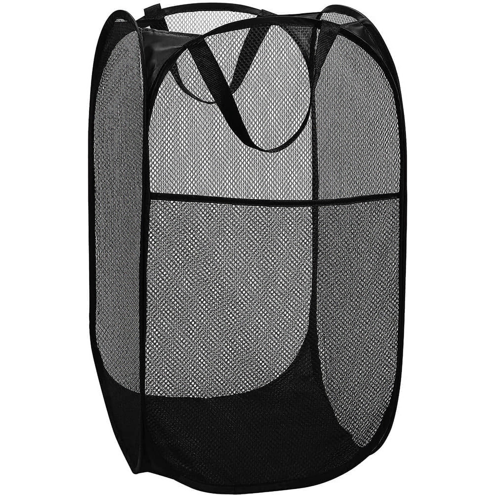 Deluxe Pop-Up Laundry Hamper with Side Pockets – For Laundry Room ...