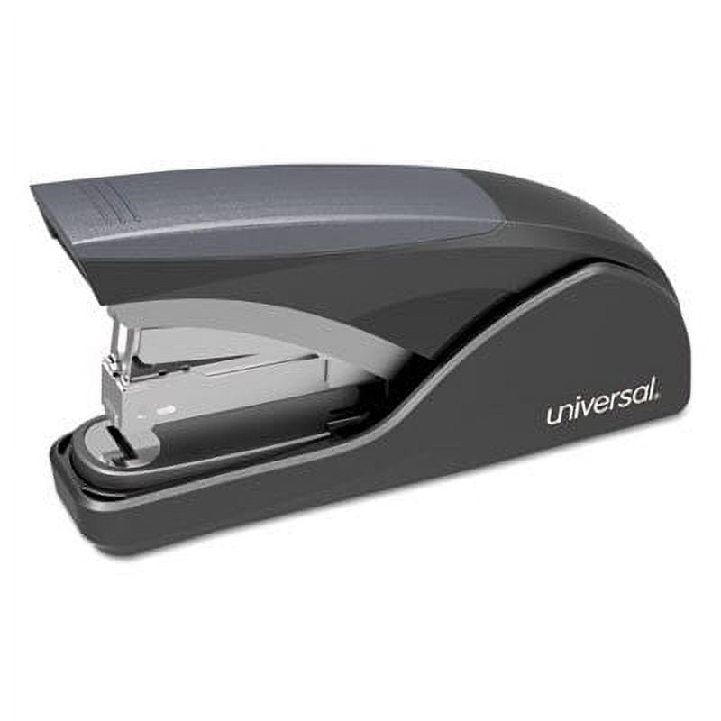 Deluxe Power Assist Flat-Clinch Full Strip Stapler, 25-Sheet Capacity ...