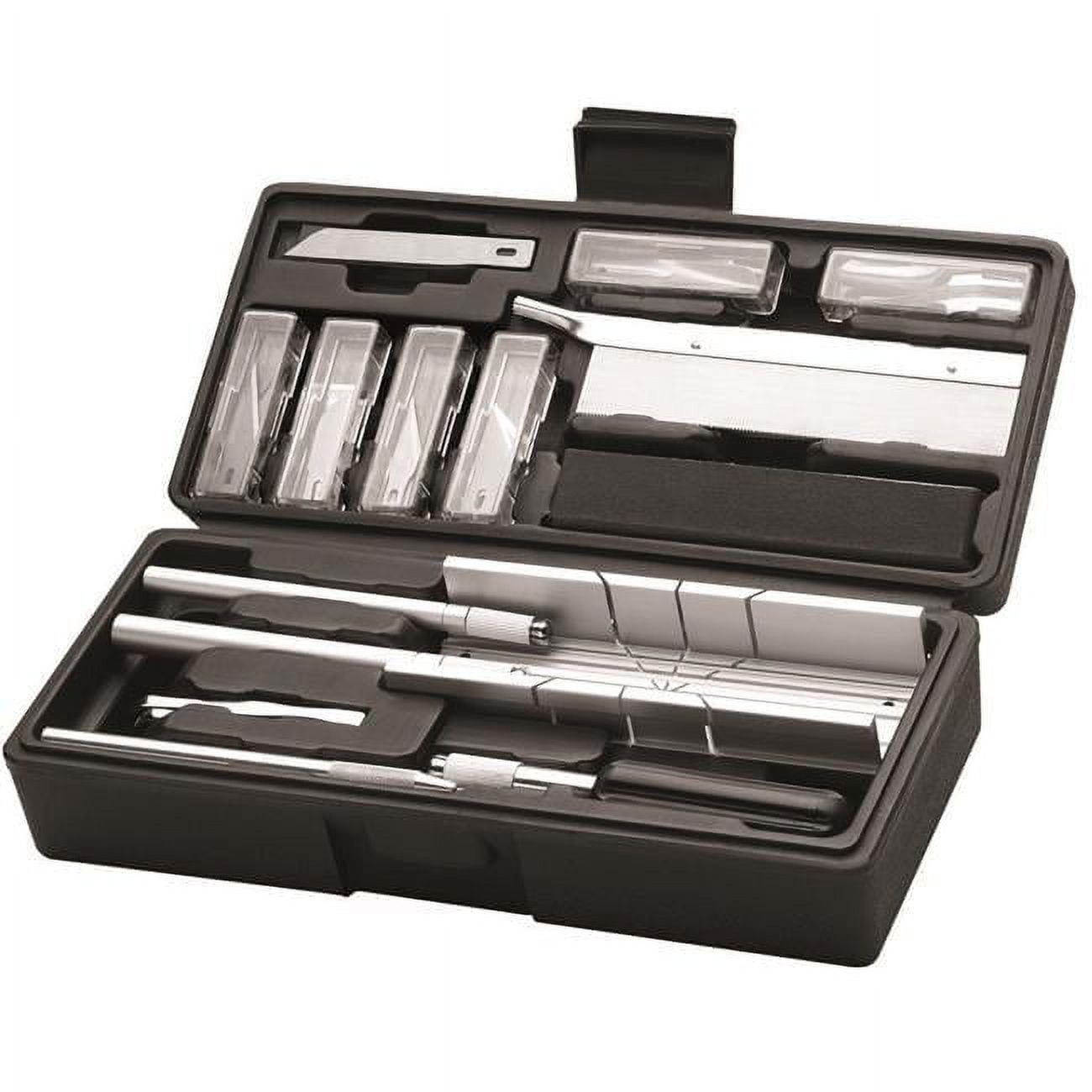Deluxe Precision Hobby Knife Set - 30 Piece - Walmart.com