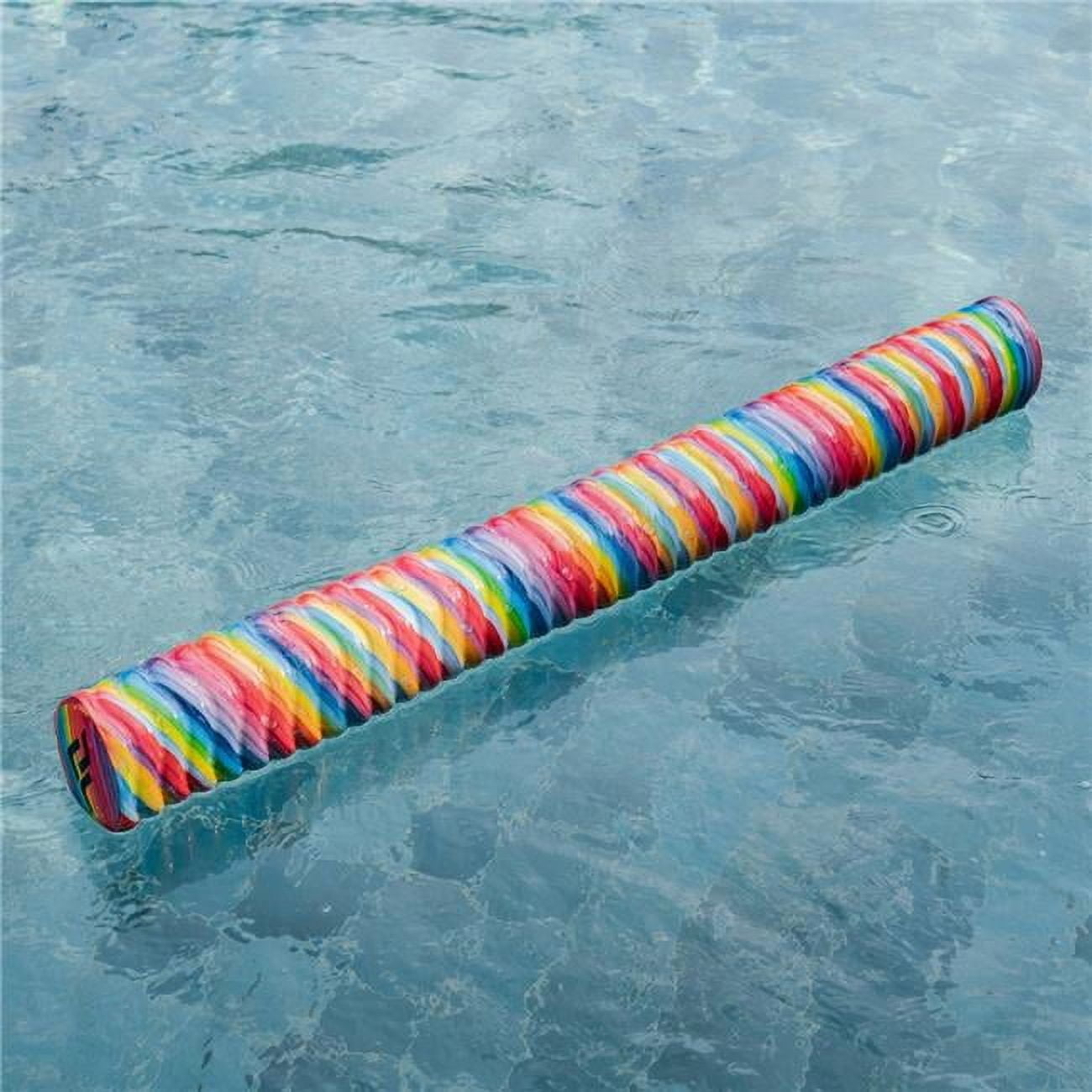 Entretenimiento Jumbo Pool Noodle, Colorful Stripes, Large Flotation ...