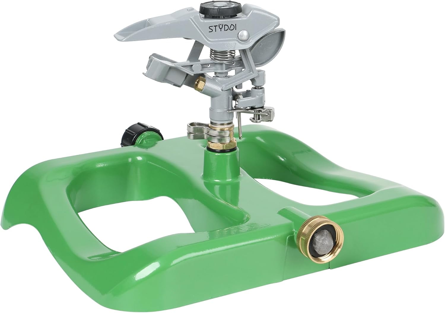 Deluxe Pulsating Impact Sprinkler with Heavy Duty Metal Base, Pro Metal ...