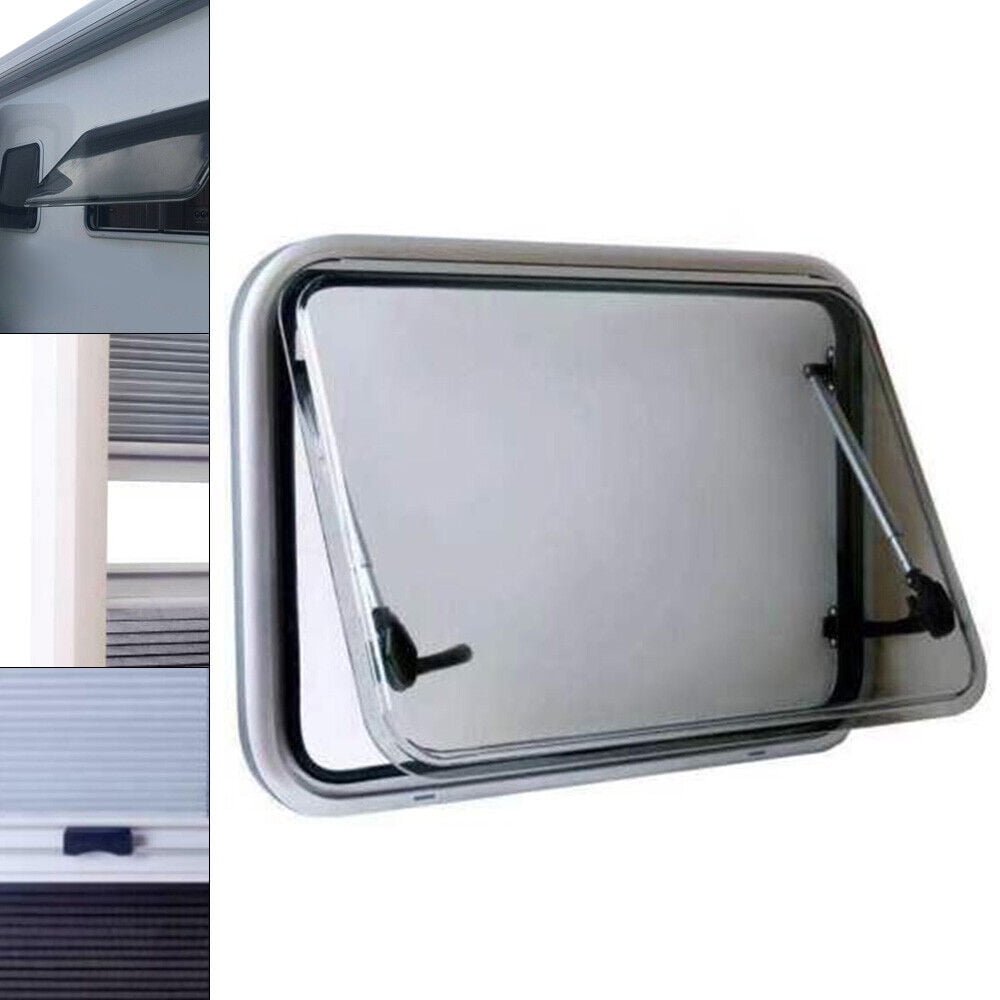 Deluxe RV Camper Windows Vent RV Window Hatch with Awning Screen& Blind ...