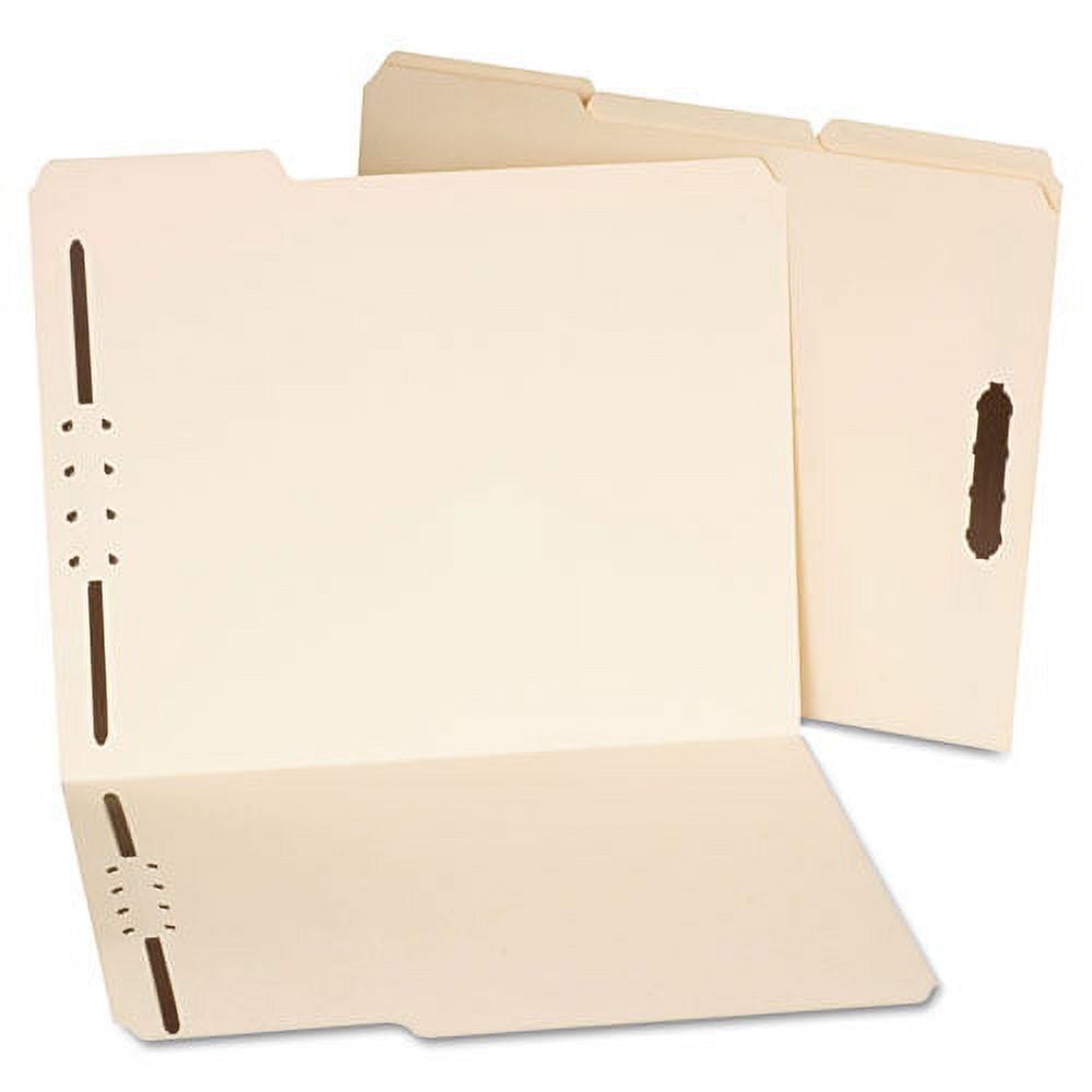 Deluxe Reinforced Top Tab Fastener Folders, 2 Fasteners, Letter Size ...