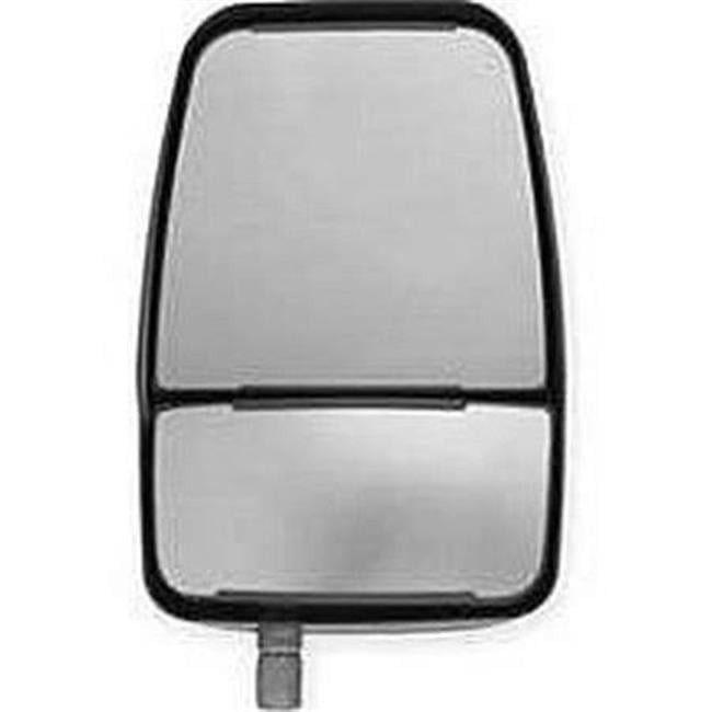 Deluxe Right Side Mirror Head with Heated & Remote - Black - Walmart.com