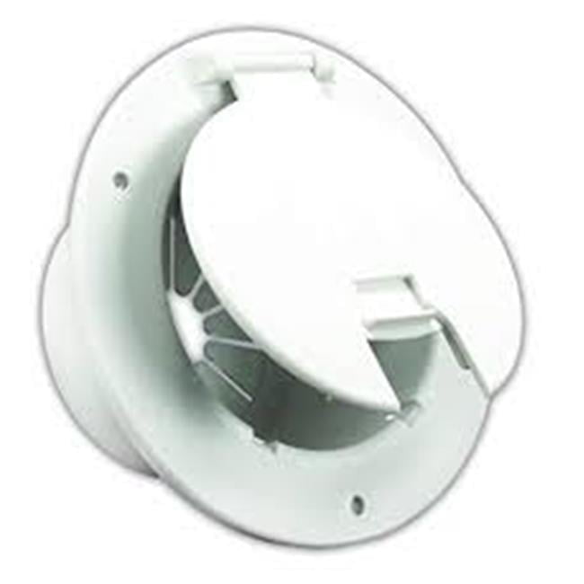Deluxe Round Electric Cable Hatch with Back, Polar White - Walmart.com