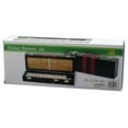 Deluxe 106 Piece Rummy Game Set with Wooden Racks in Black and Red ...
