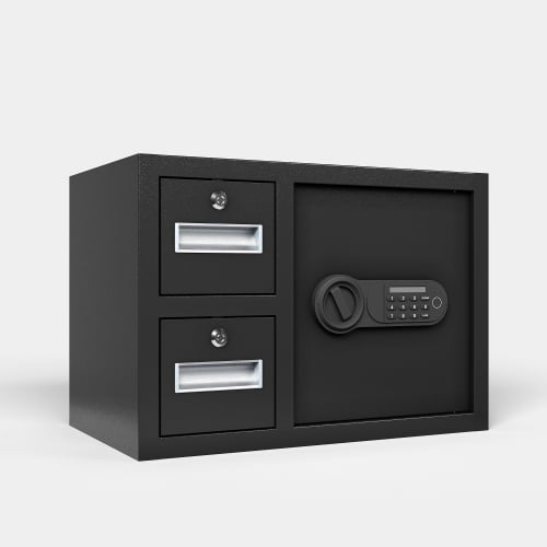 Deluxe Safe and Lock Box,Money Box,Digital Keypad Safe Box,Steel Alloy ...