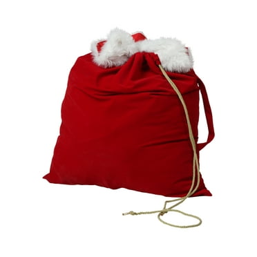 Large Christmas Santa Gift Bag Sack for Xmas Presents - Walmart.com