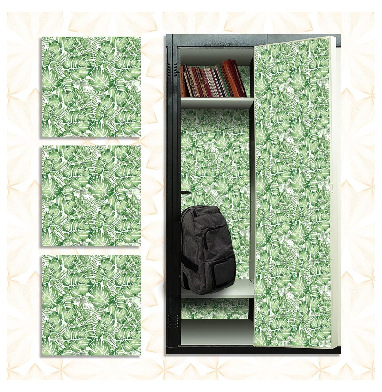 Deluxe School Locker Magnetic Wallpaper (Full sheet Magnetic) - Full ...