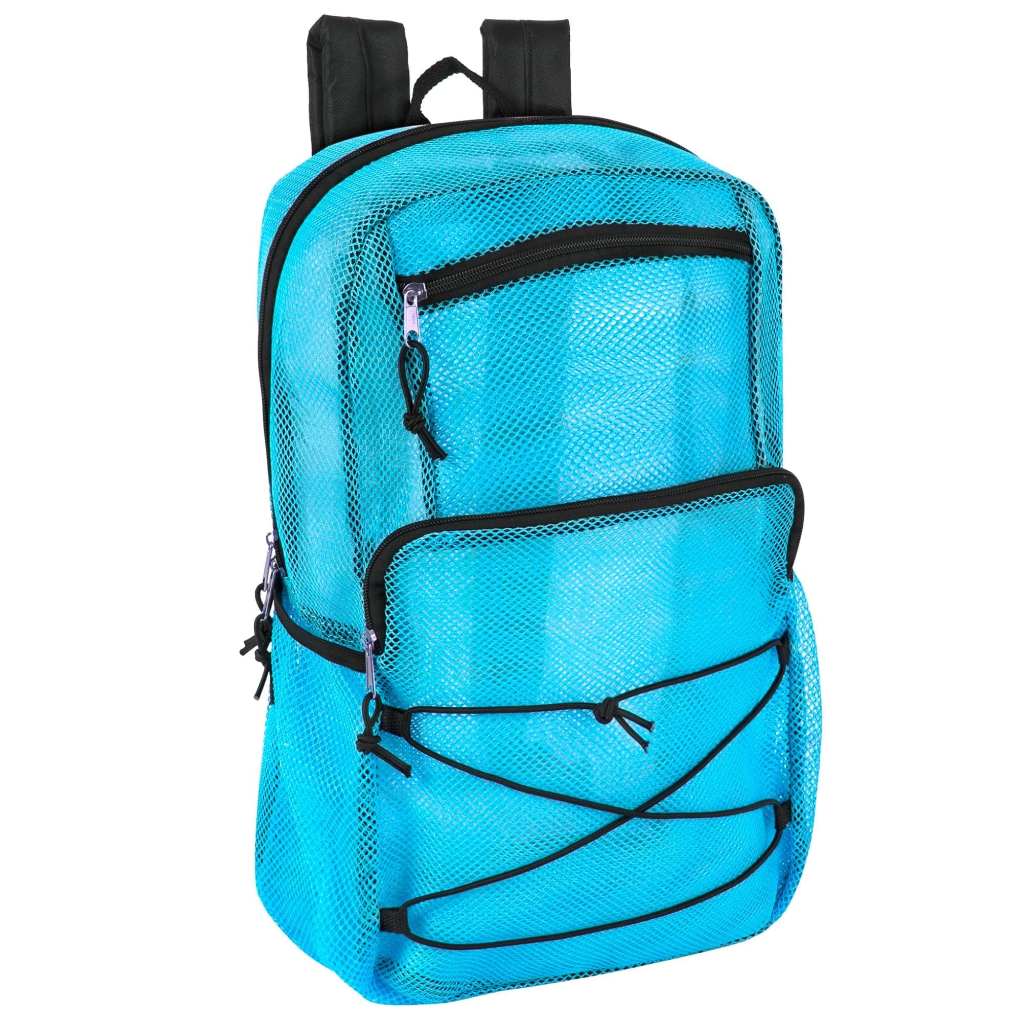 Trailmaker Deluxe Mesh Backpack - Unisex, Aqua Blue, Sporting Goods ...