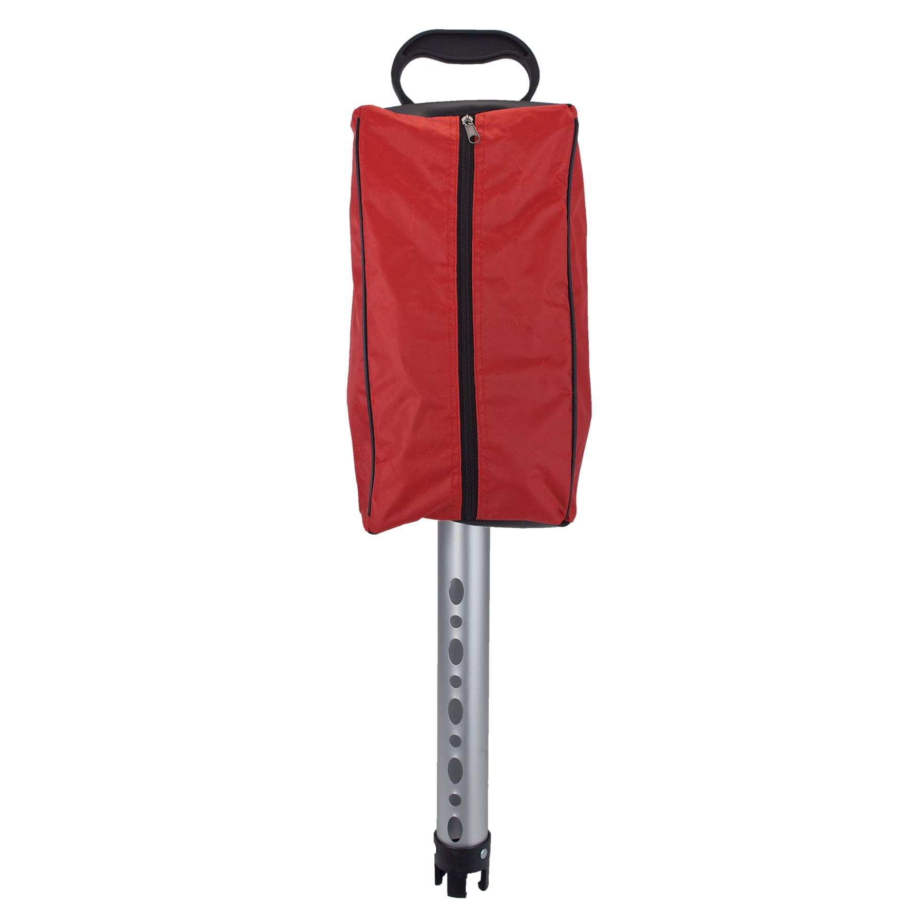 Deluxe Shag Bag with Aluminum Tube and Storage Pocket (Red) - Walmart.com
