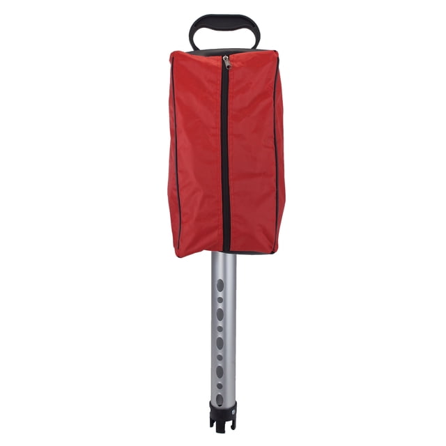 Deluxe Shag Bag with Aluminum Tube and Storage Pocket (Red) - Walmart.com