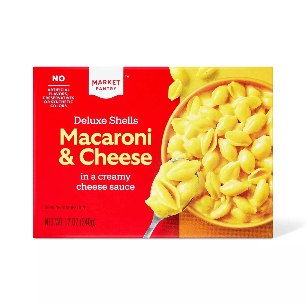 Deluxe Shells Macaroni and Cheese - 12oz - Market Pantry™ - Walmart.com